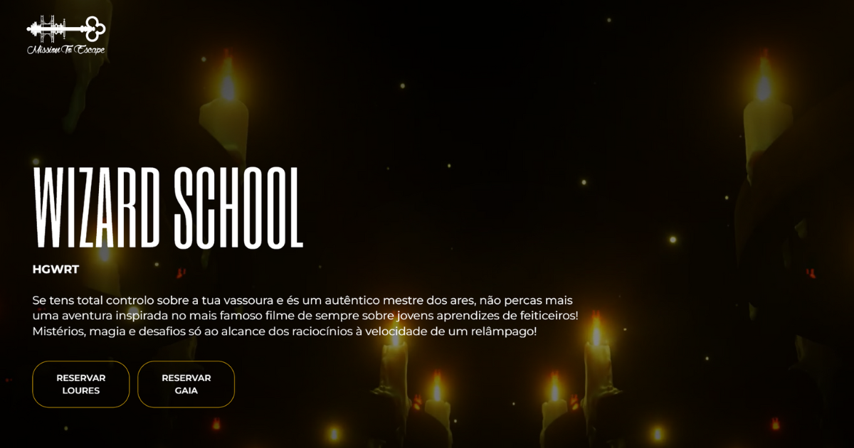 WIZARD SCHOOL HGWRTS - Mission to Escape